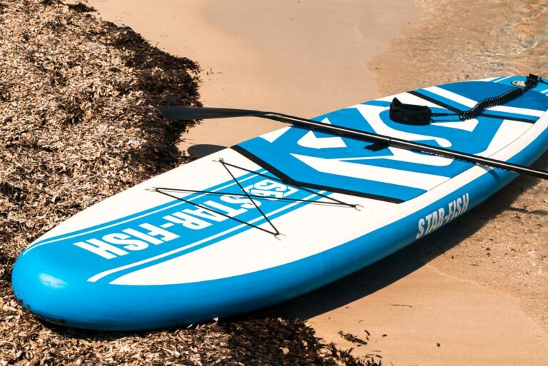 Review Star-Fish Paddle Surf Hinchable White Line | SUP hinchable